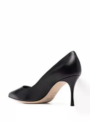 SERGIO ROSSI Godiva 75mm Polished-finish Pumps