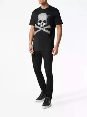 Philipp Plein Skull-print Short-sleeve T-shirt - Black