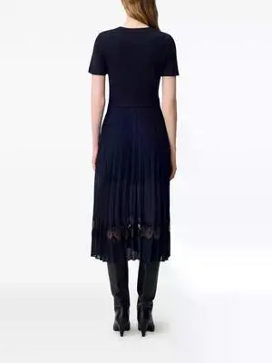 Claudie Pierlot Paneled Midi Dress