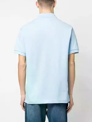 Lacoste Logo-patch Polo Shirt - Blue