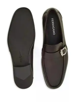 FERRAGAMO Gancini Calfskin Loafers