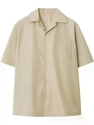 Burberry Logo-embroidered Shirt