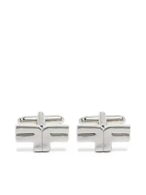 FURSAC Logo-plaque Cufflinks - Silver