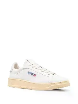 AUTRY Logo Patch Sneakers - Neutrals