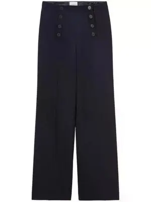 Claudie Pierlot Flared Sailor Trousers