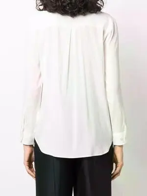 PAULA Long-sleeve Silk Shirt