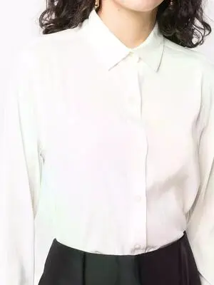PAULA Long-sleeve Silk Shirt