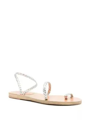 ANCIENT GREEK SANDALS Braided Open-toe Sandals