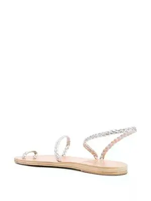 ANCIENT GREEK SANDALS Braided Open-toe Sandals