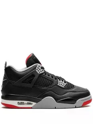 JORDAN Air 4 Bred Reimagined Sneakers - Black