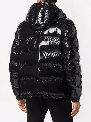 Philipp Plein High-shine Padded Jacket