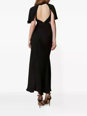 TWINSET Embellished Butterfly Midi Dress