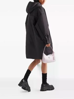 Prada Re-nylon Raincoat With Triangle Logo