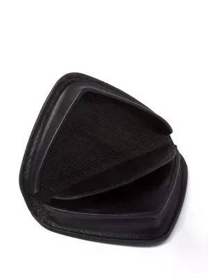 Prada Saffiano Logo-plaque Coin Wallet