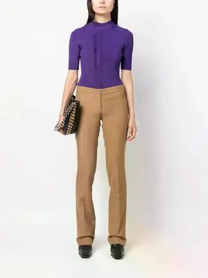 Stella McCartney Slim-fit Zip Trousers