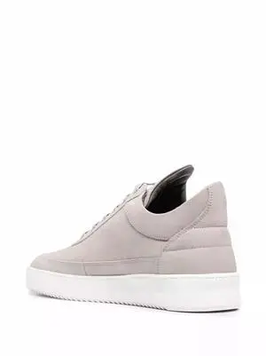 Filling Pieces Leather High-top Sneakers - Grey