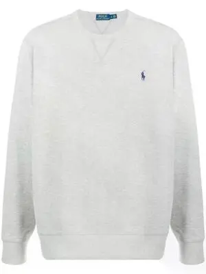 Polo Ralph Lauren Logo Embroidered T-shirt - Grey