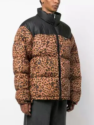 Vetements Padded Leopard Print Down Jacket