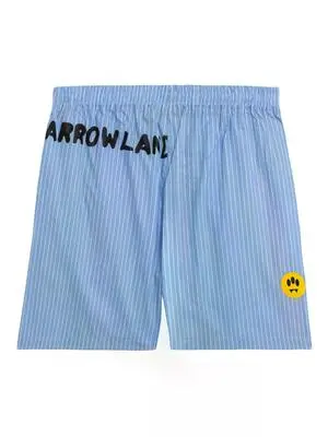 BARROW Vertical Stripe Logo Shorts