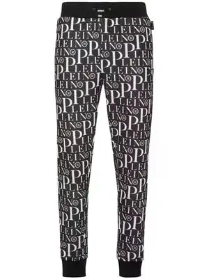 Philipp Plein All-over Logo-print Track Pants