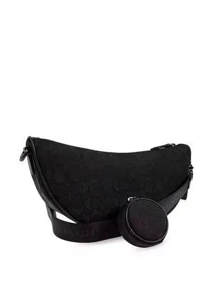 COACH Hall Messenger Bag With Monogram Pattern