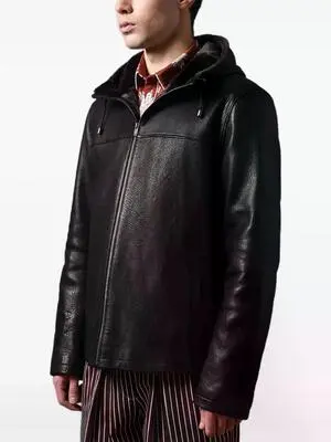 POCHE PARIS Hooded Jacket - Black