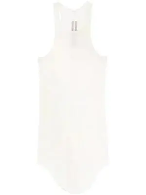 Rick Owens Fine-ribbed Tank Top - Neutrals