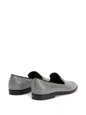 GIUSEPPE ZANOTTI Jareth Disco Crystal-embellished Loafers