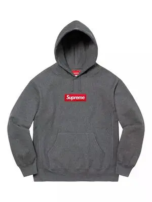 Supreme Box Logo Hoodie - Grey