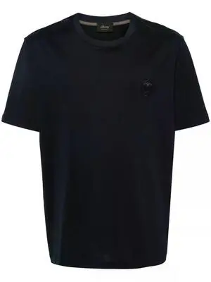 Brioni Embroidered T-shirts For Men