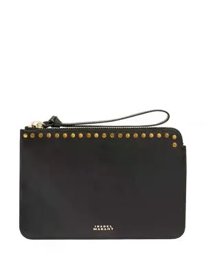 Isabel Marant Étoile Oskan Studded Leather Pouch