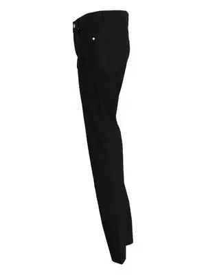 Karl Lagerfeld Logo Patch Jeans - Black