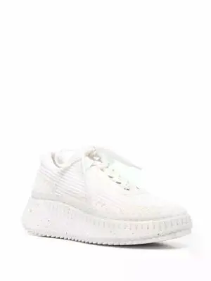 Chloé Nama Whipstitch-trim Sneakers