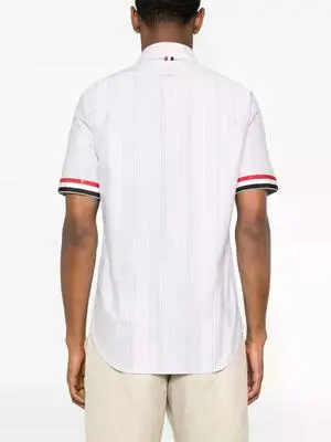 Thom Browne Rwb-edge Striped Shirt