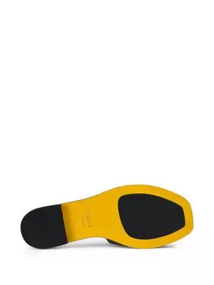 DOUCAL'S Leather Sandals - Brown