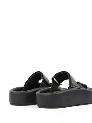 MAISON MARGIELA Webbing Leather Platform Sandals