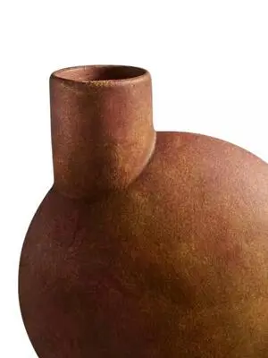 101 COPENHAGEN Sphere Asymmetric Vase - Brown