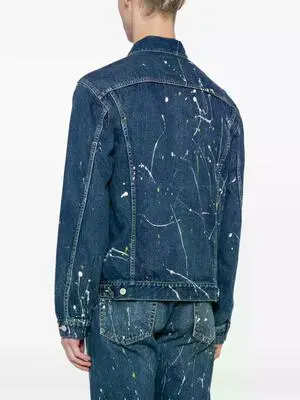 Yohji Yamamoto Paint Splatter Denim Jacket
