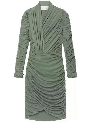 AZ FACTORY X Ester Manas Draped Mini Dress - Green