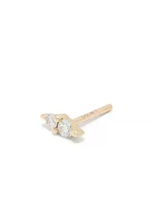 MARIA BLACK 14kt Yellow Hazy Gleam Piercing Single Earring