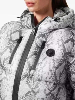 PLEIN SPORT Logo-print Puffer Jacket