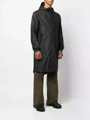 Rains Zip-up Hooded Raincoat