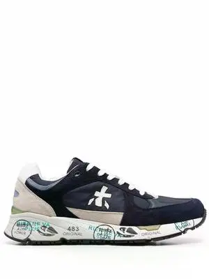 Premiata Mase Panelled Sneakers - Blue