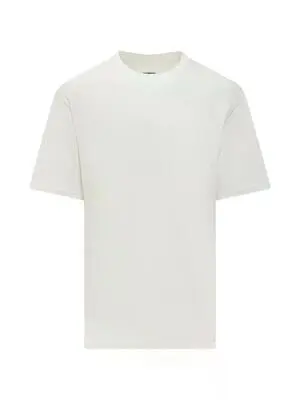 JIL SANDER Logo-print Cotton T-shirt - Neutrals