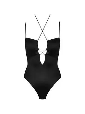 MAISON CLOSE French Kiss Bodysuit - Black