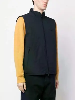Woolrich Padded Zip-up Vest - Blue