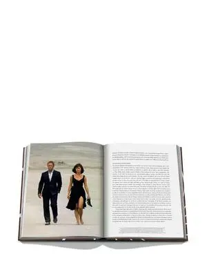 Assouline James Bond Style Hardcover Book - Brown