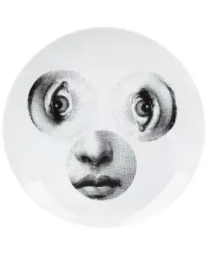 FORNASETTI Plate - White