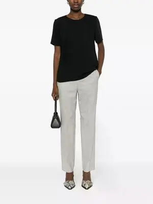 P.a.r.o.s.h High-waisted Tailored Trousers - Grey