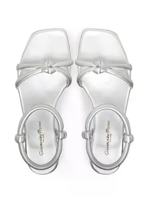 GIANVITO ROSSI Juno 05 Sandals - Silver